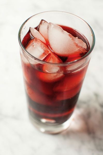 Red Velvet Vodka Fizz