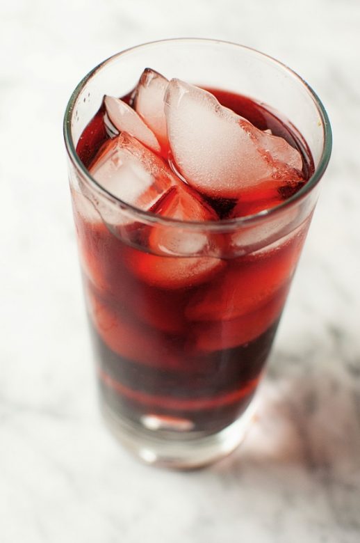 Red Velvet Vodka Fizz