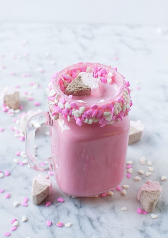 Spiked Chocolate Strawberry Nesquik Cocoa