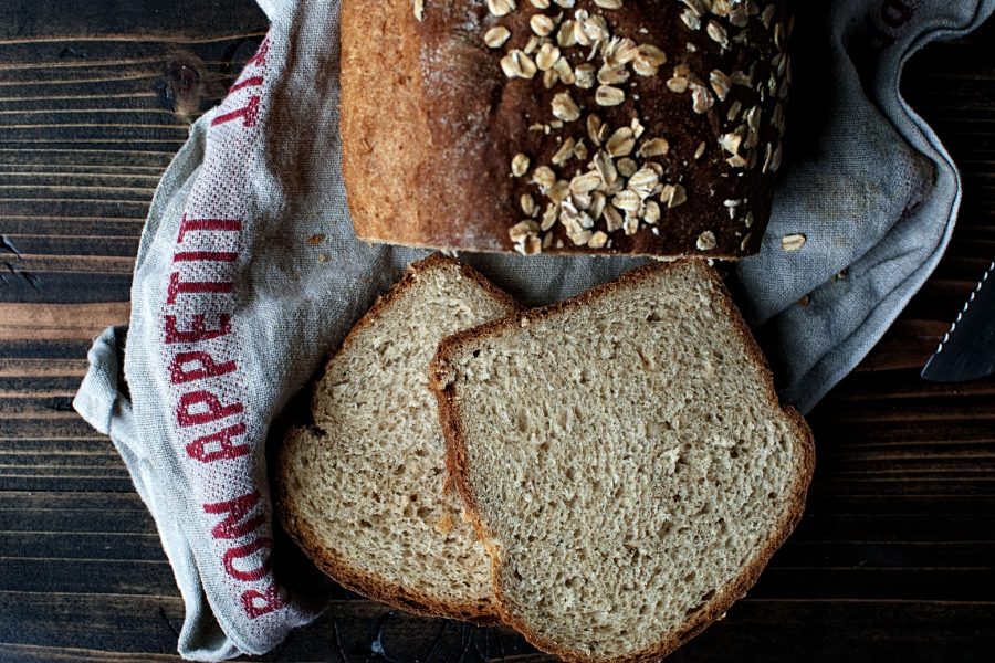 Oatmeal Buttermilk Maple Sandwich Bread