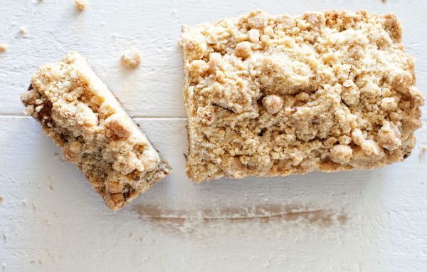 Peanut Butter Cap'n Crunch Banana Crumb Cake