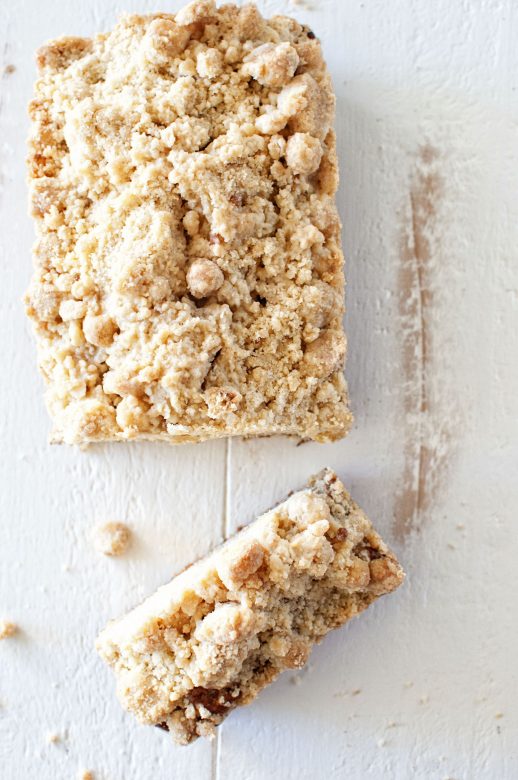 Peanut Butter Cap'n Crunch Banana Crumb Cake