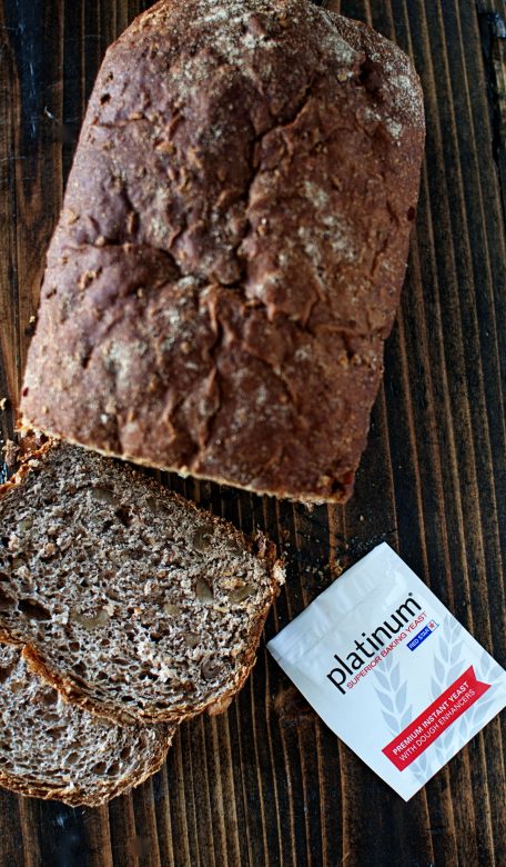 Bulgur Wheat Apple Cider Walnut Bread