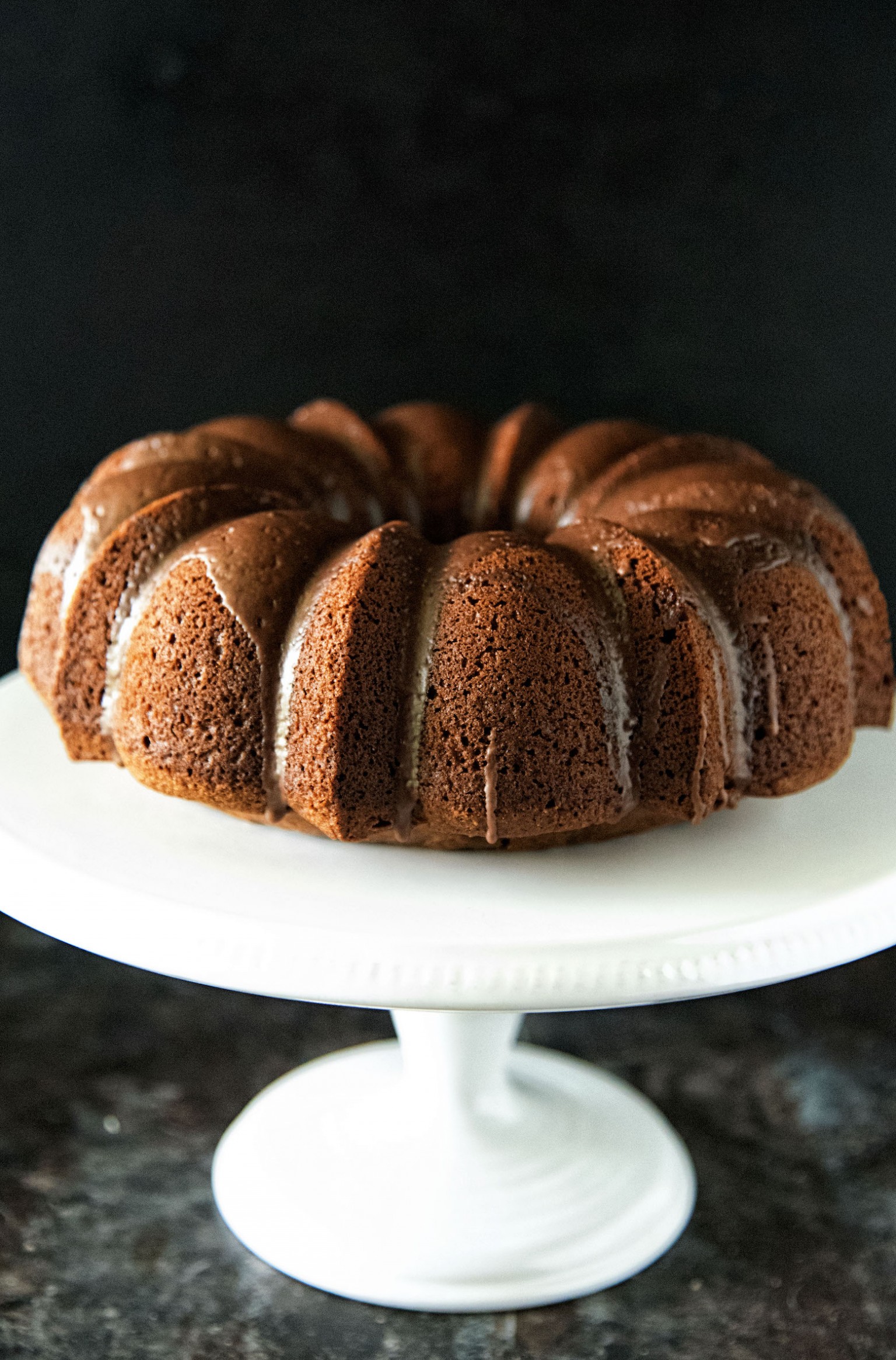 Gingerbread Spice Latte Bundt Cake