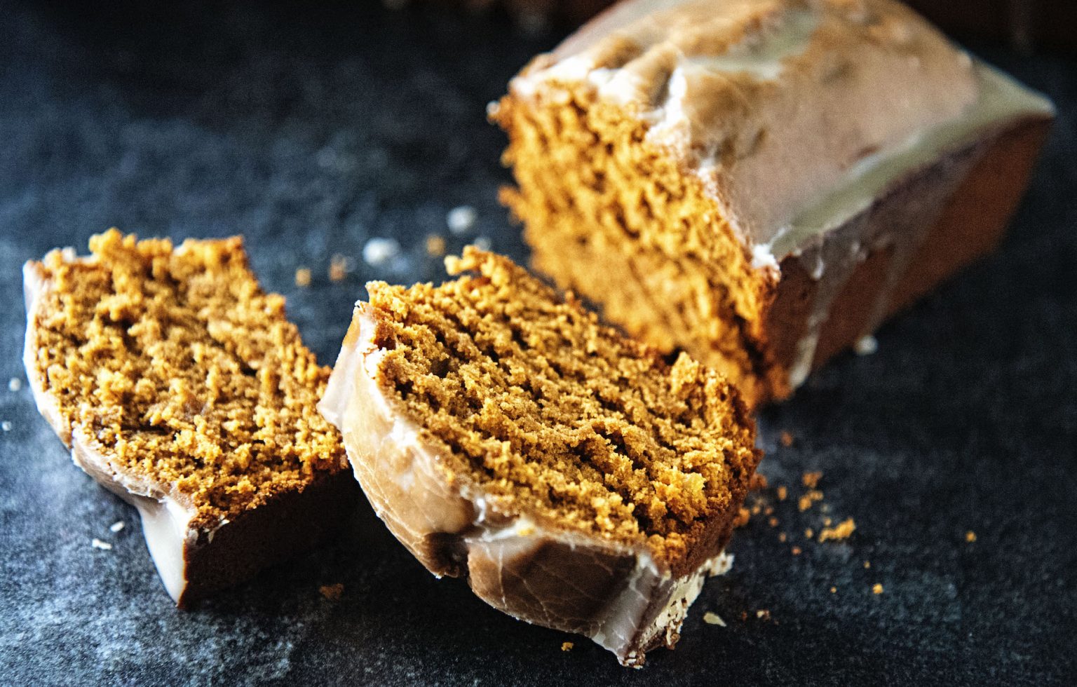 Bourbon Brown Butter Gingerbread Cake