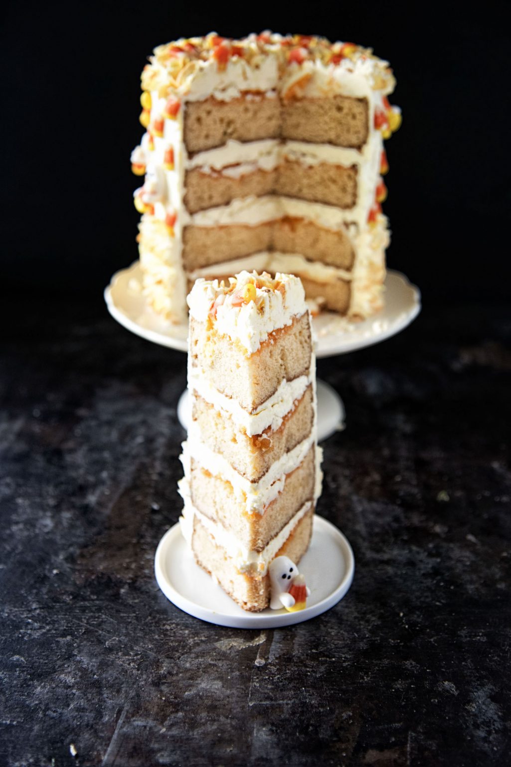 Candy Corn Layer Cake