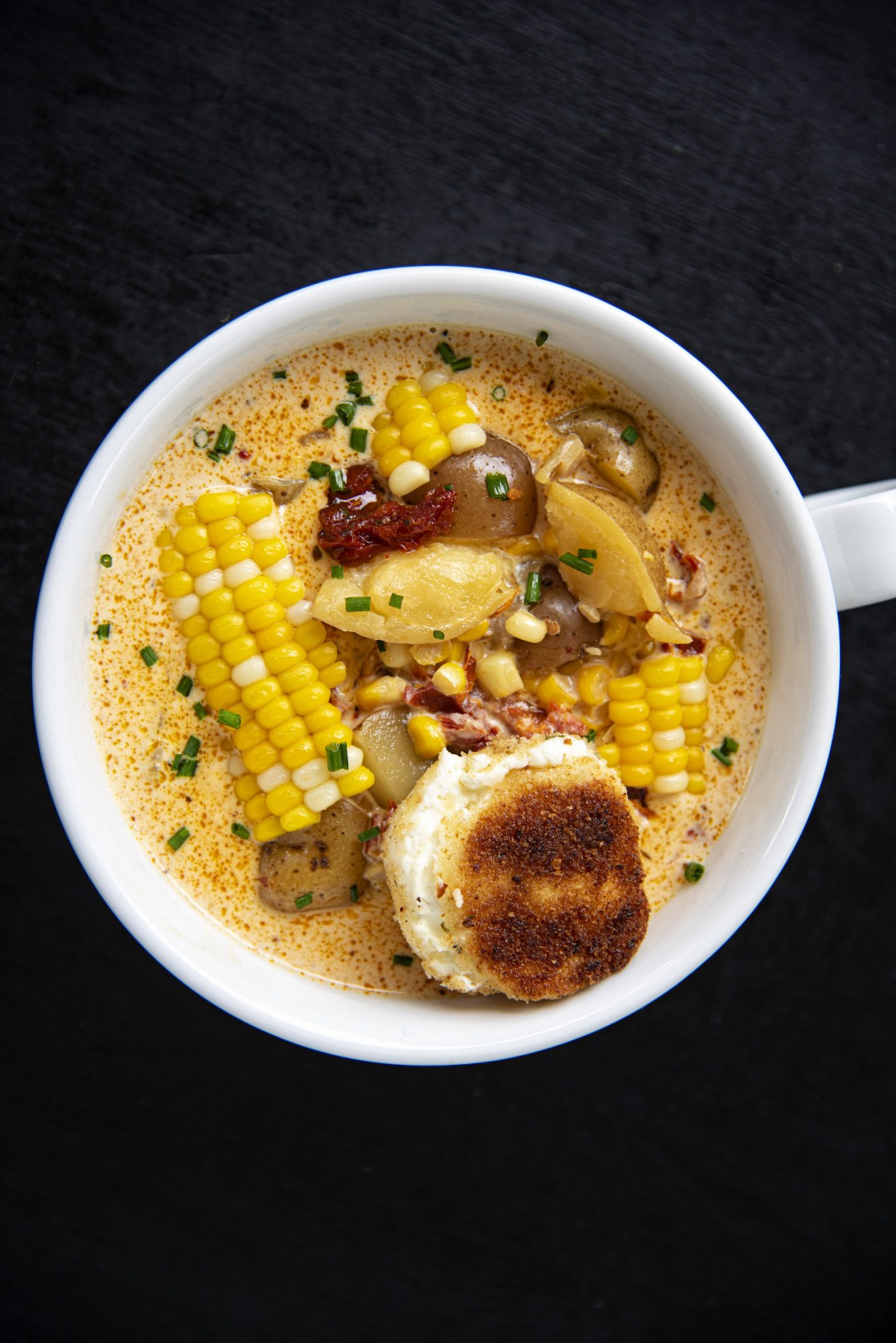 Chipotle Tomato Corn Chowder