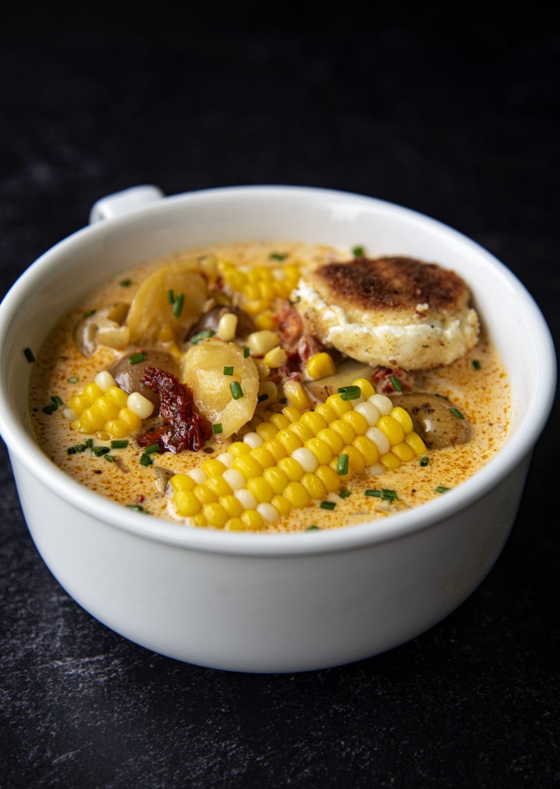 Chipotle Tomato Corn Chowder