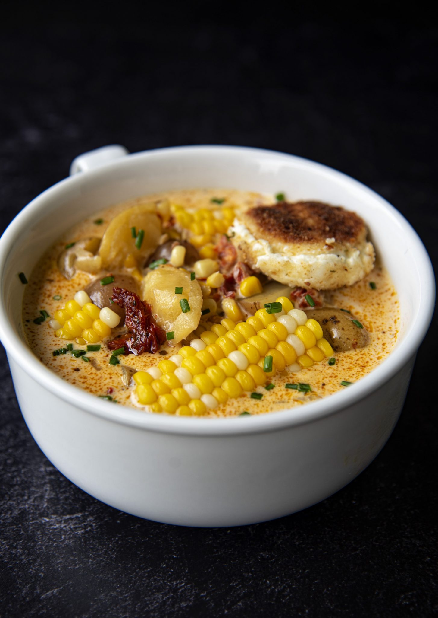 Chipotle Tomato Corn Chowder
