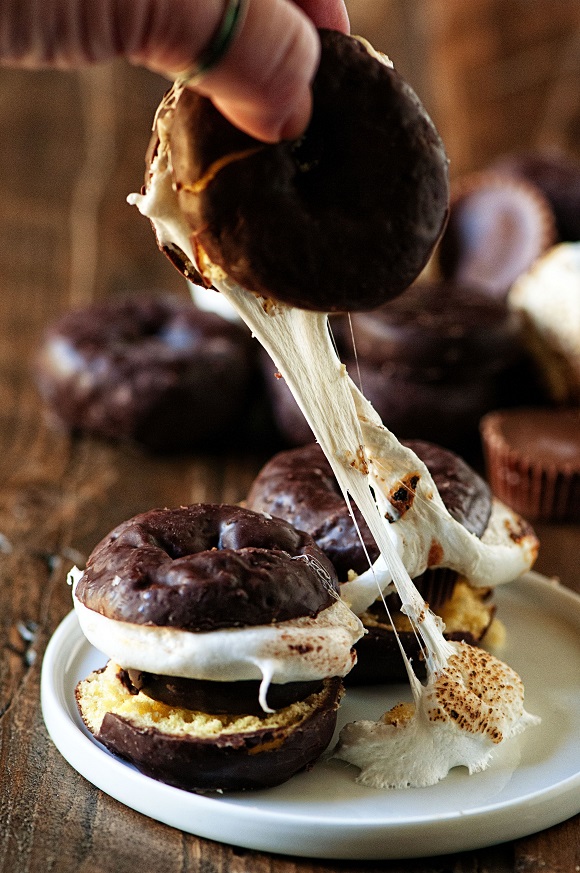 Chocolate Donette S'mores