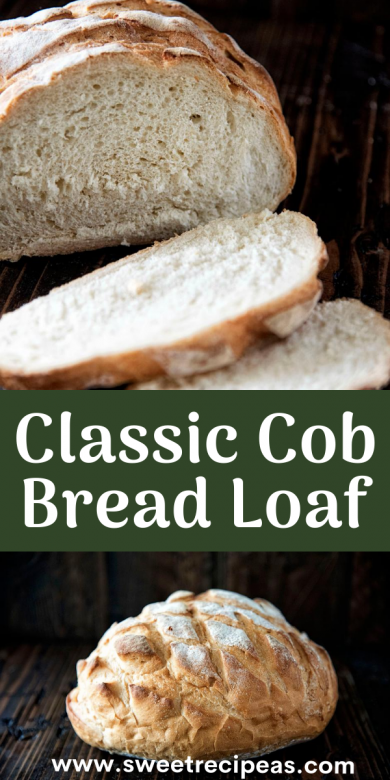 Classic Cob Bread Loaf