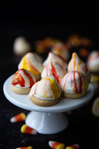 Mini Mallomar Candy Corn Cookies