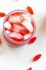 Red Swedish Fish Cocktail