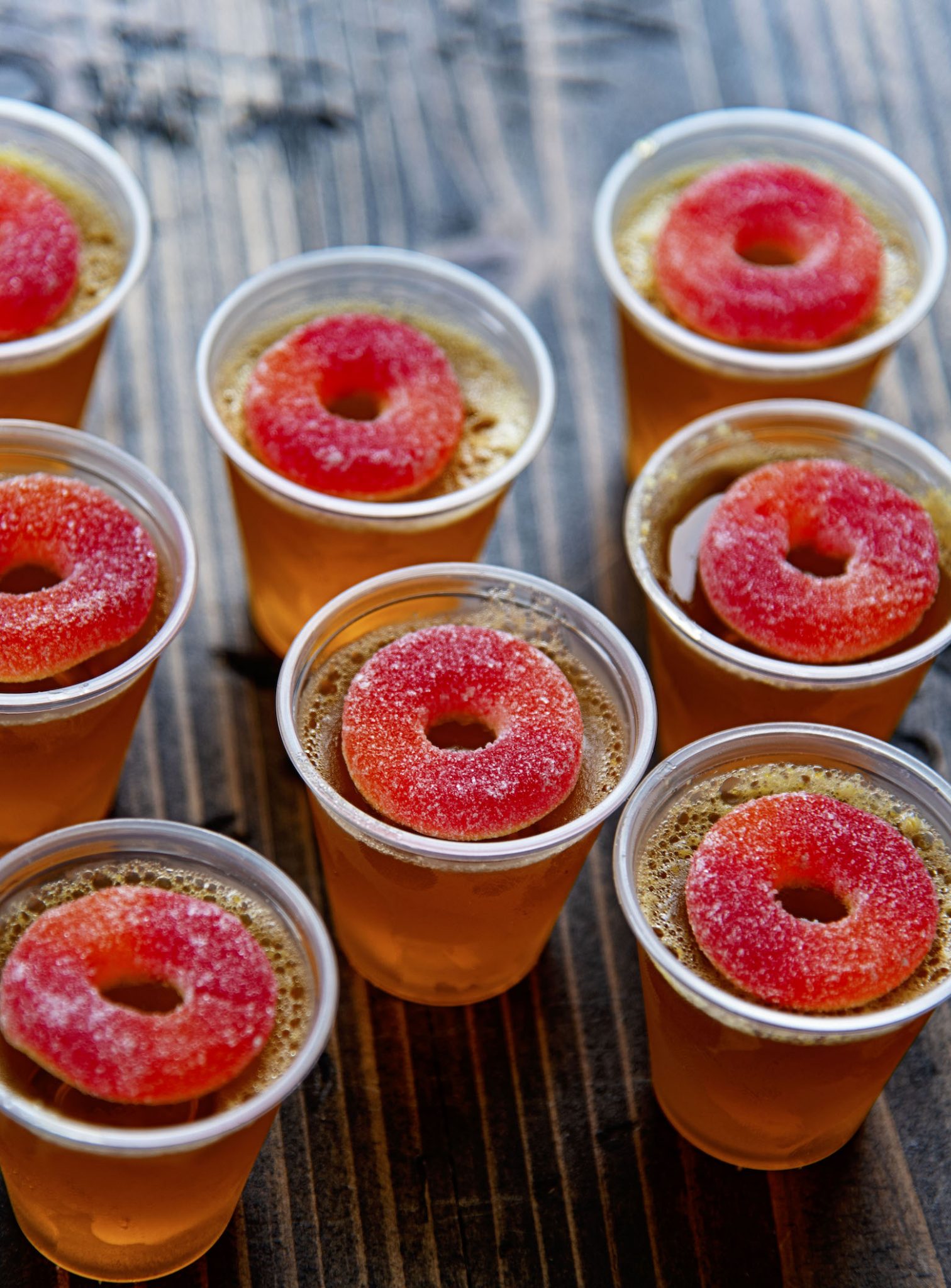 Mango Peach O’s Jello Shots