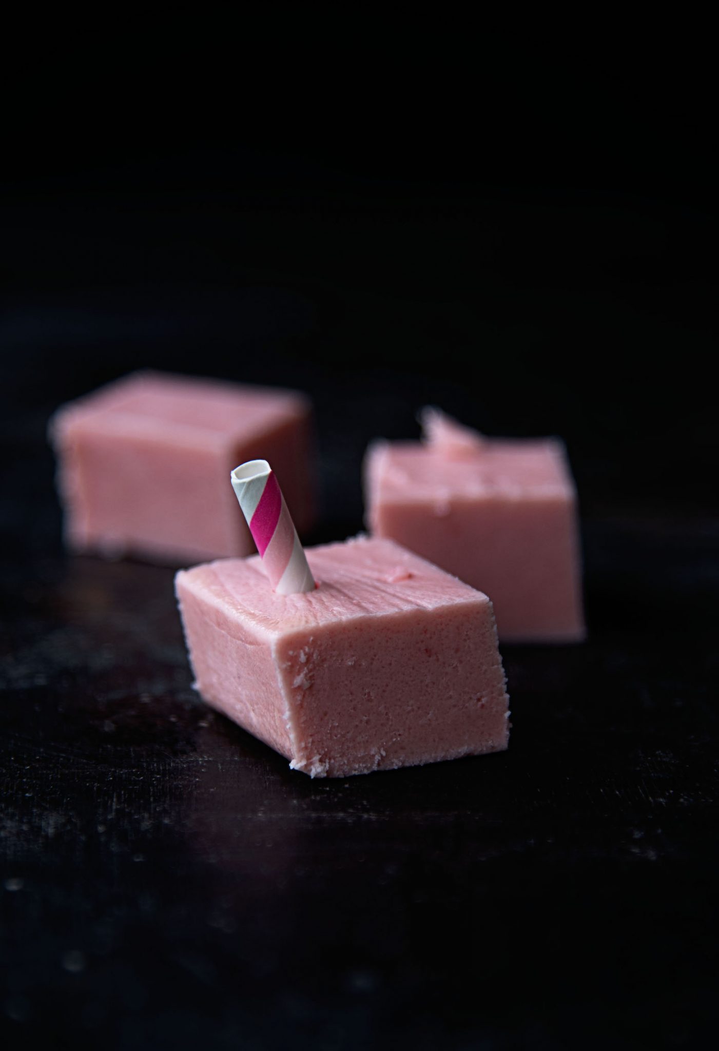 Strawberry Quik Fudge
