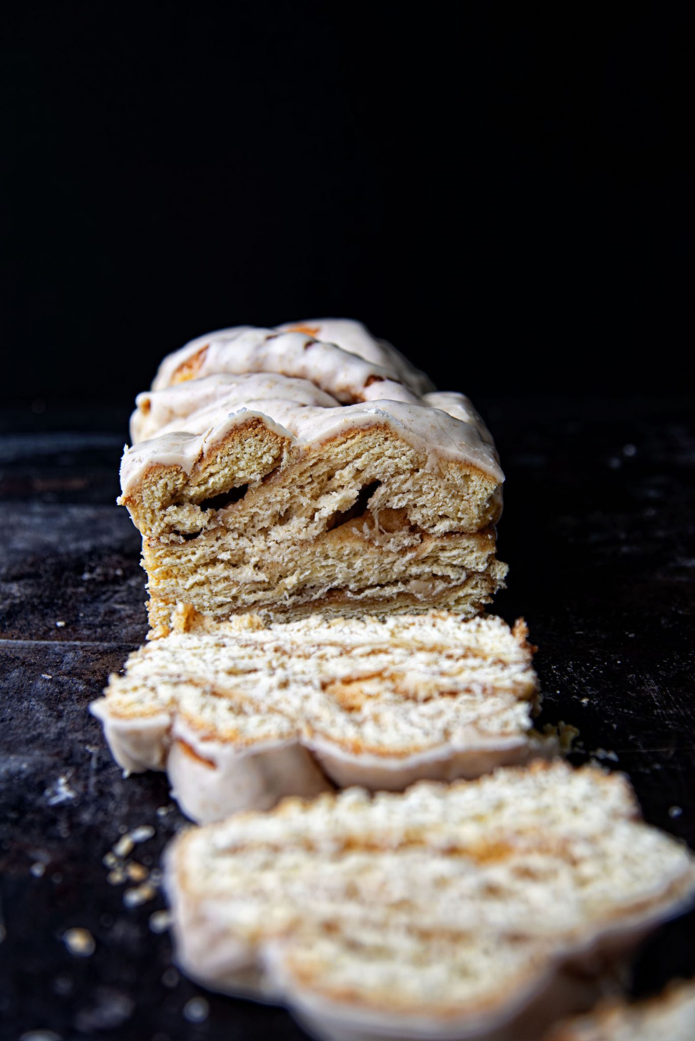 Hot Buttered Rum Babka with Brown Sugar and Spiced Rum Glaze