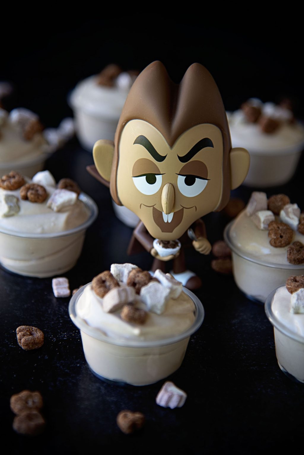 Count Chocula Pudding Shots