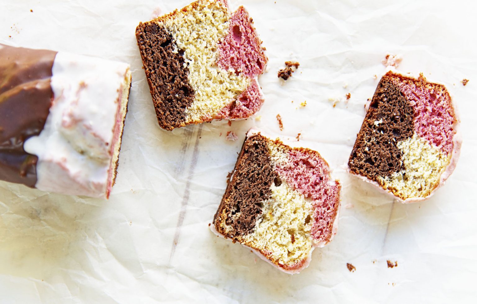 Neapolitan Banana Bread Recipe - Sweet ReciPEAs