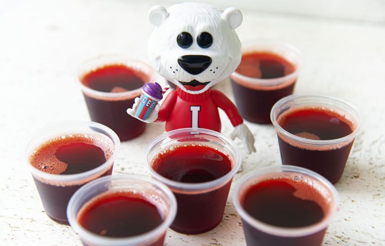 Cherry Cola Icee Jelly Shots - Sweet ReciPEAs