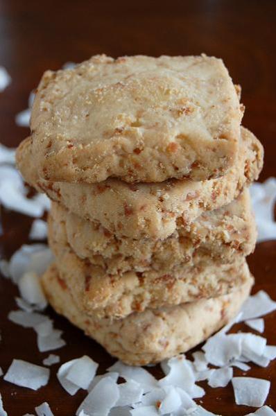 Toasted Coconut Shortbread - Sweet ReciPEAs