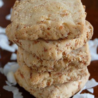 Toasted Coconut Shortbread - Sweet ReciPEAs