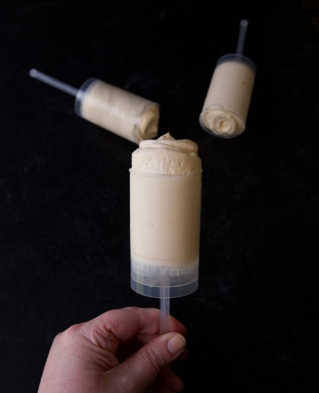 Creamsicle Bavarian Cream Push Pop - Sweet ReciPEAs